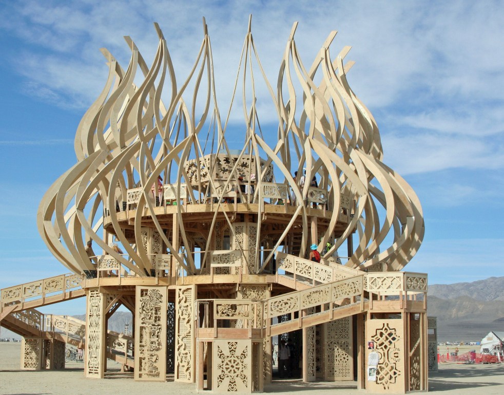 A Touch of the Sacred: The Temples of Burning Man | Wandering through ...