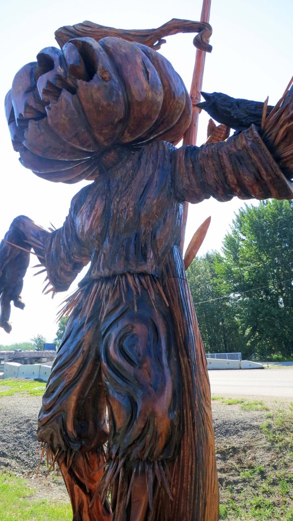 The Delicate Art of Chainsaw Wood Carving: Part 2… North to Alaska ...
