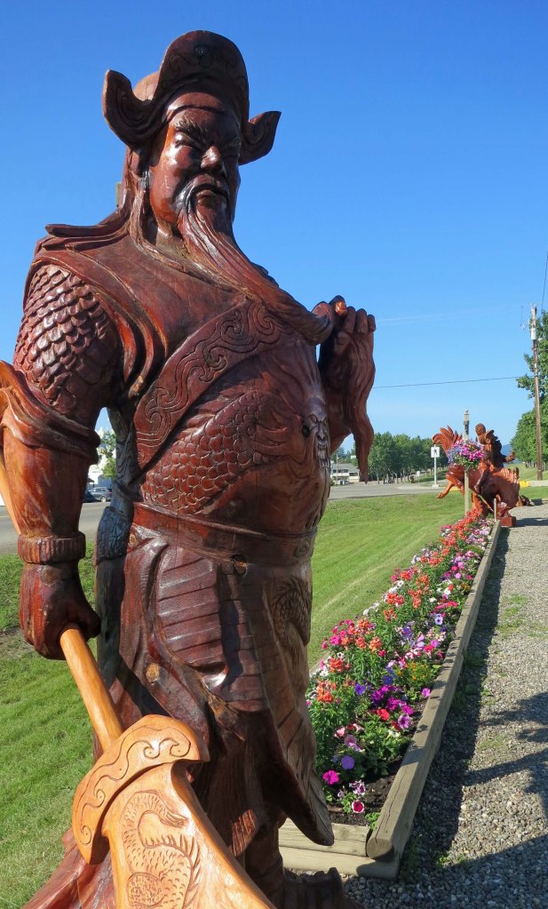 The Delicate Art of Chainsaw Wood Carving: Part 2… North to Alaska ...