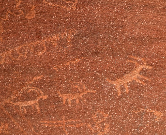 Ancient Petroglyphs in the Valley of Fire State Park… The Desert Series ...