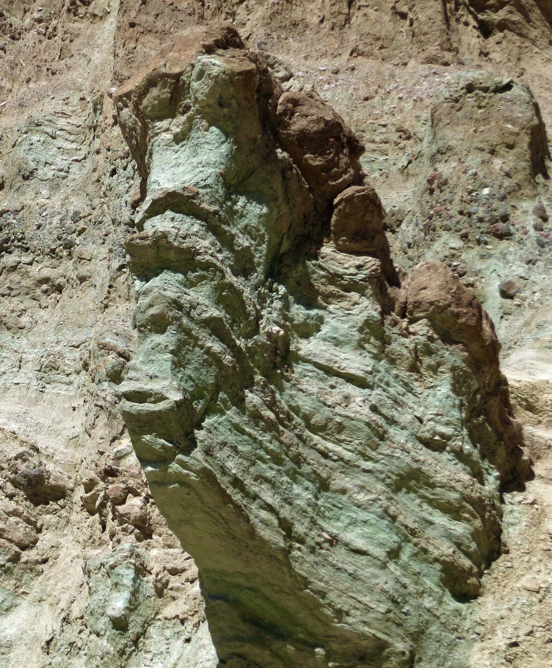 Gold Canyon face in Death Valley | Wandering through Time and Place