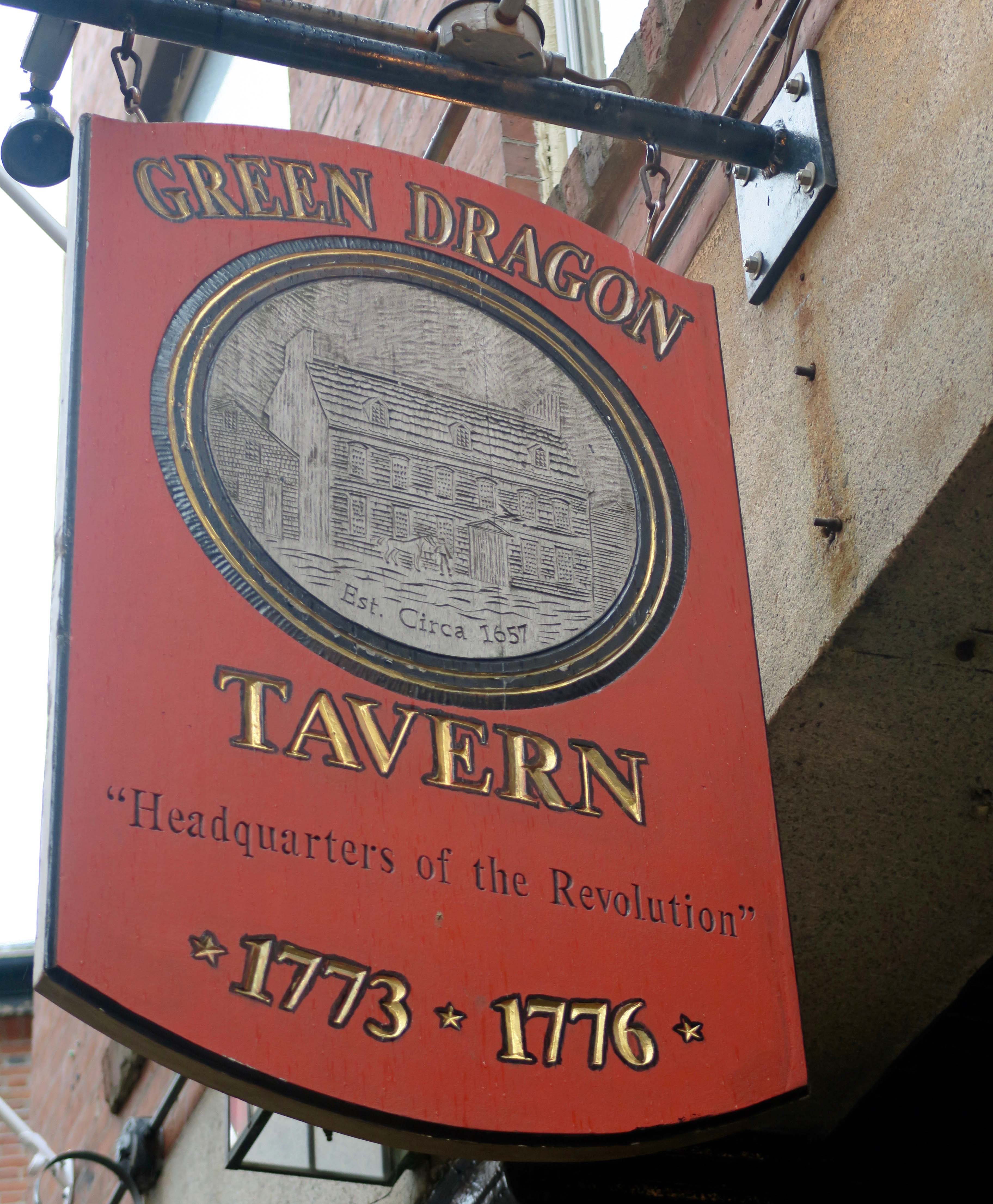 green-dragon-tavern | Wandering through Time and Place