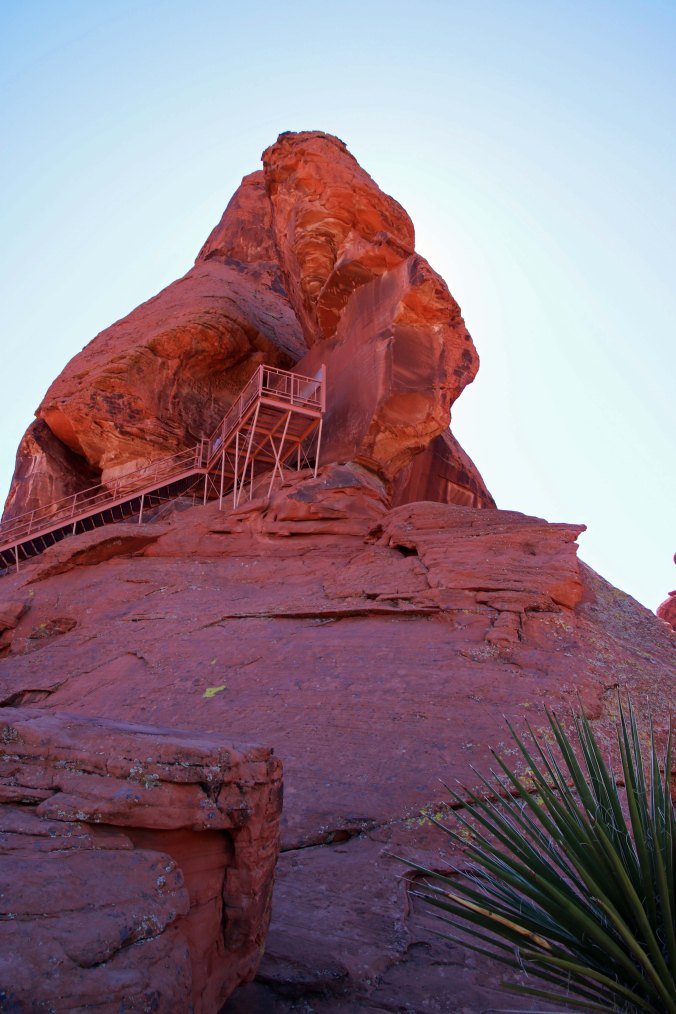 Atlatl Rock in Valley of Fire State Park | Wandering through Time and Place