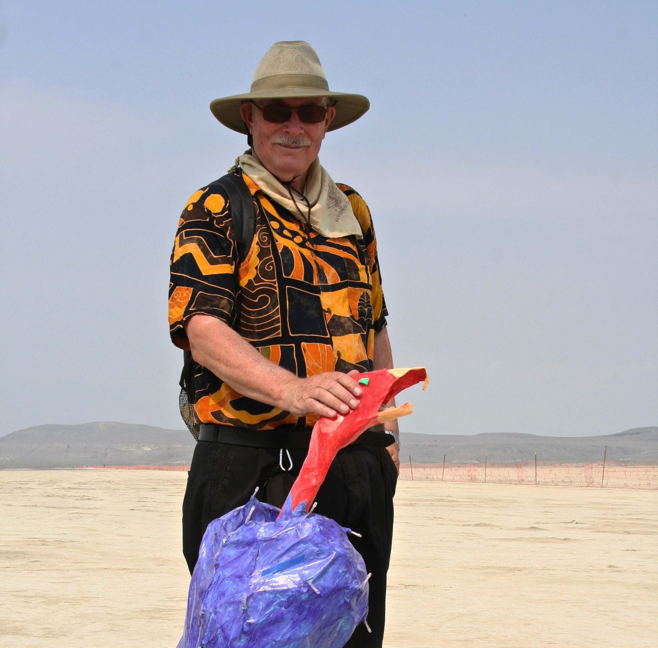 Curt and alien buzzard | Wandering through Time and Place