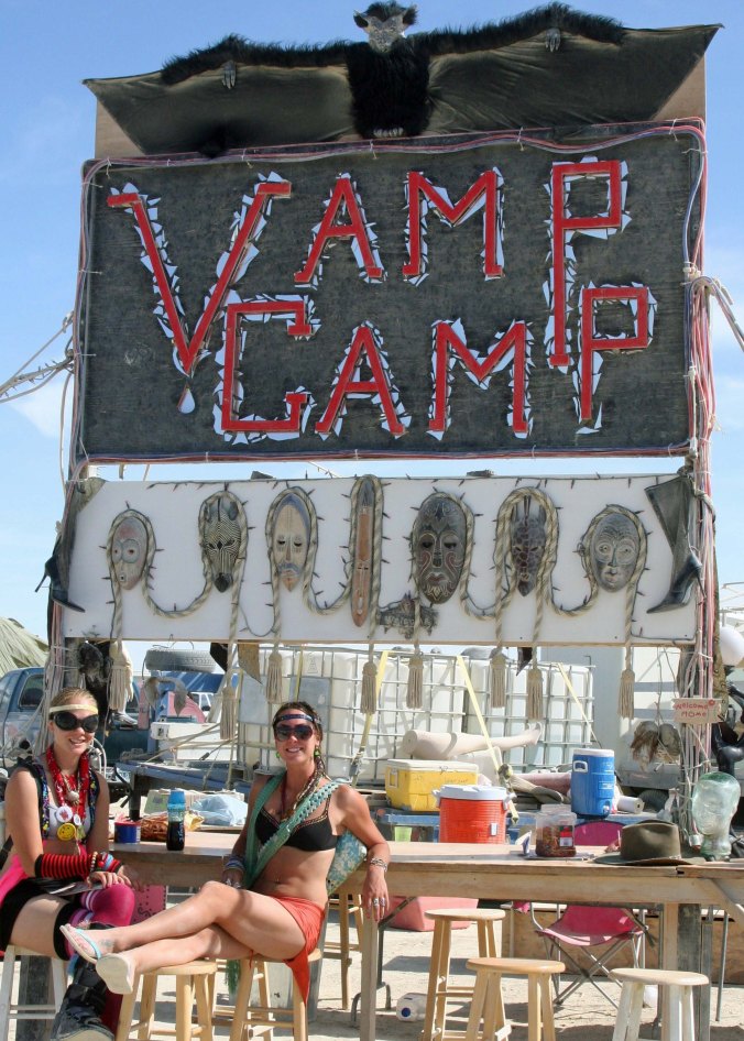 Vamp Camp at Burning Man | Wandering through Time and Place