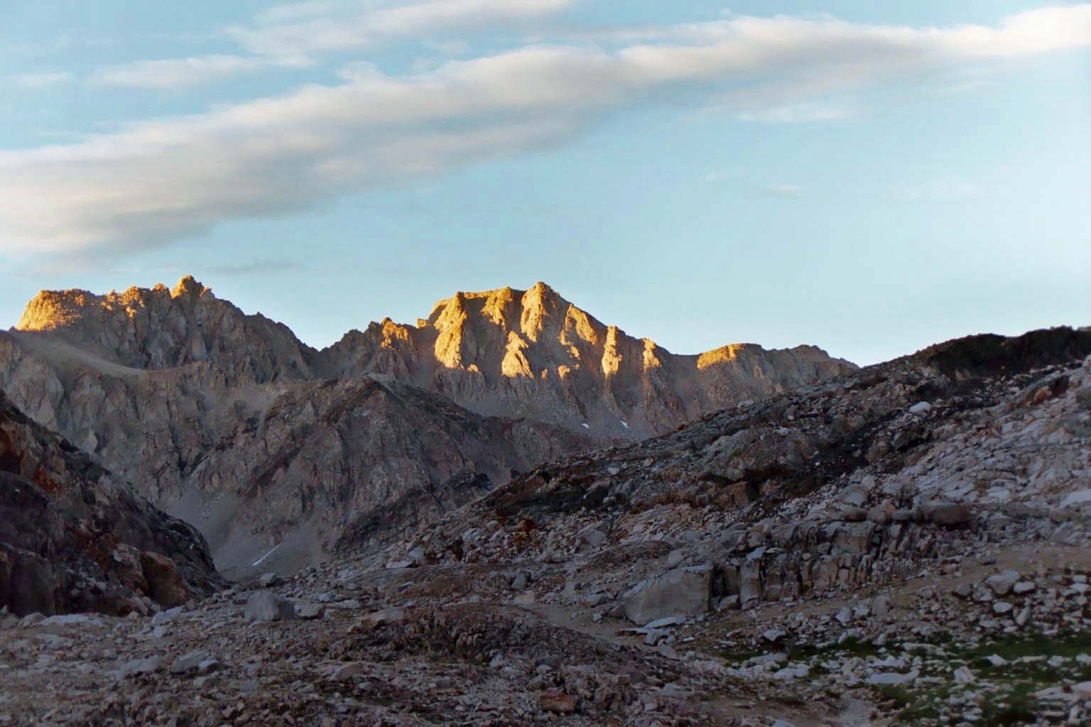 Sierra view near John Muir Pass | Wandering through Time and Place