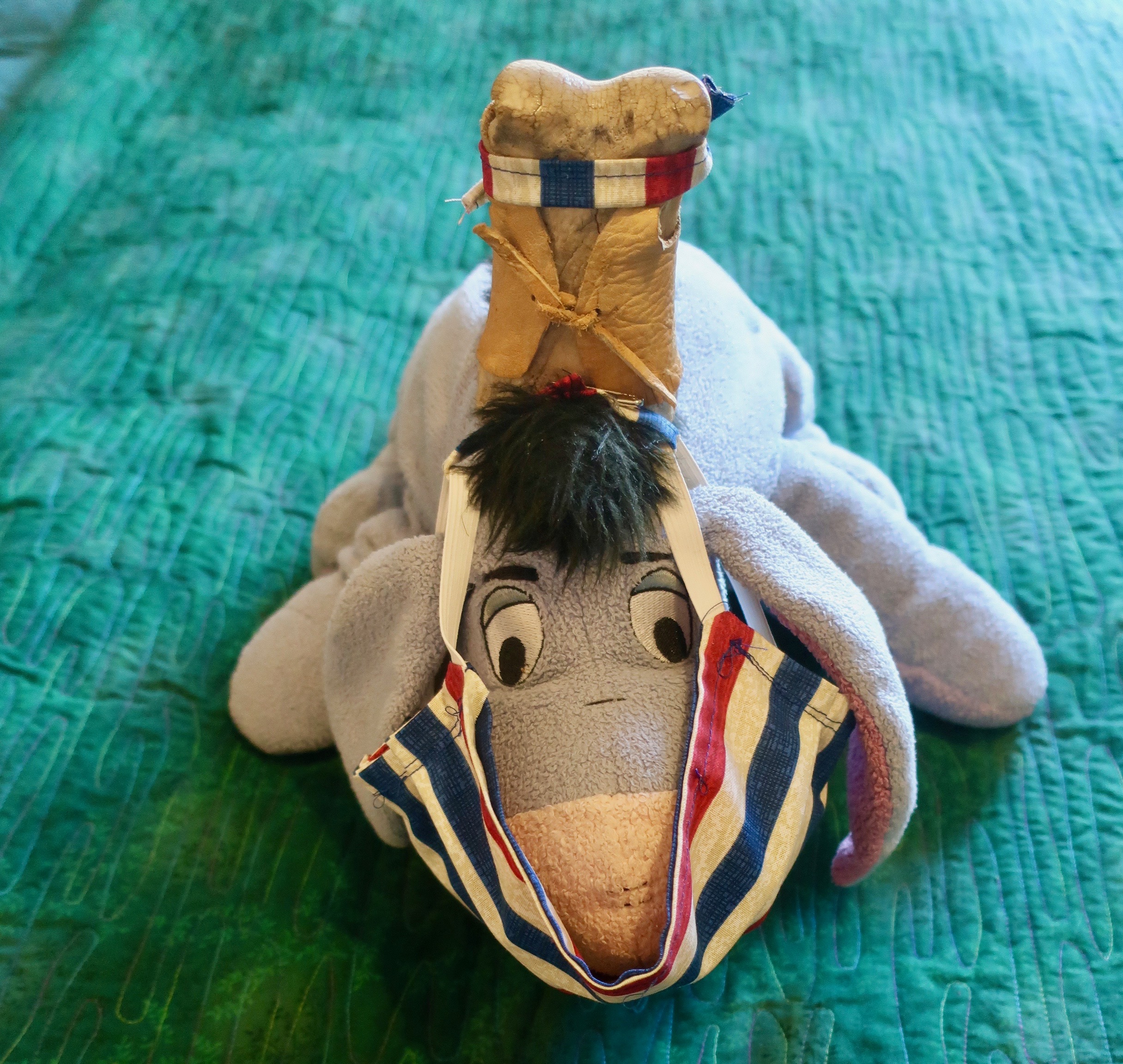 Eeyore Is So Tired of Wearing His Face Mask, He Has Started Using It as ...