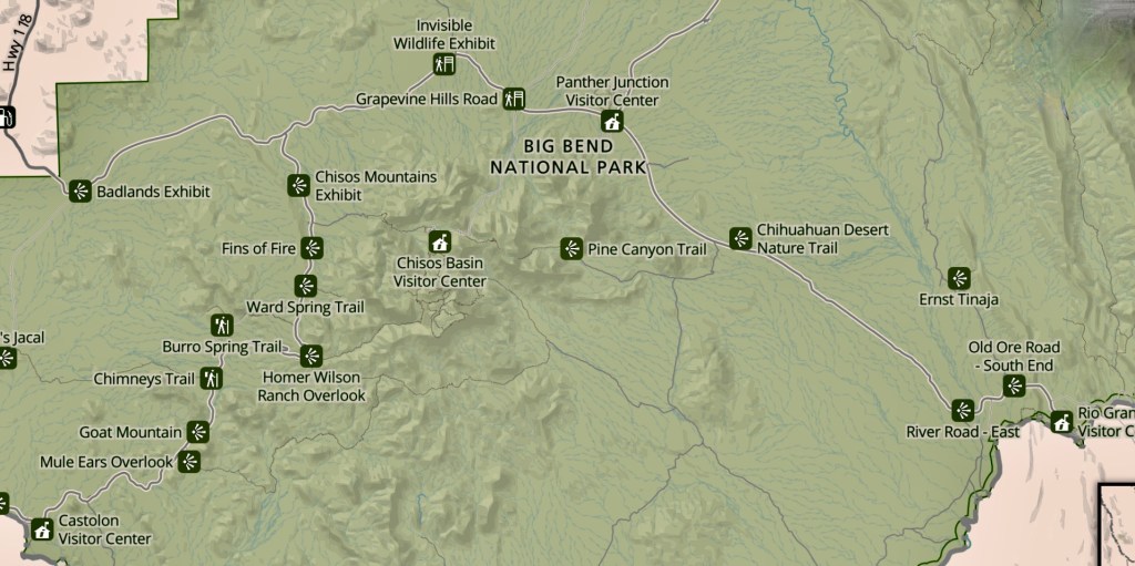 Chisos Mountains… Big Bend Is More than Desert, Much More… The National ...